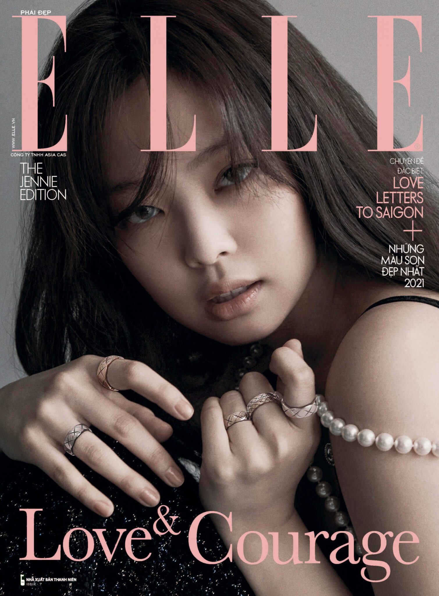 JENNIE for ELLE Vietnam August 2021 – BLACKPINK CAFÉ