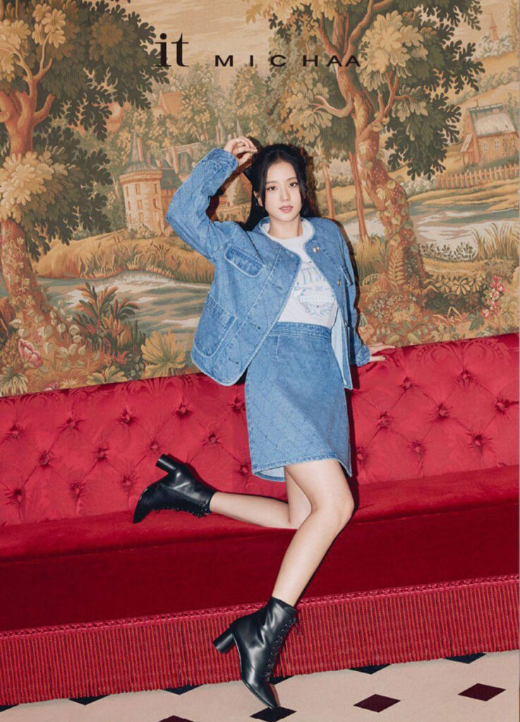 JISOO x itMICHAA FW21 “Time Traveler” – BLACKPINK CAFÉ