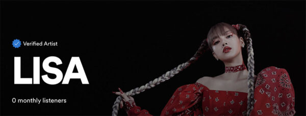 LISA Has Opened Her Verified Spotify Account! – BLACKPINK CAFÉ