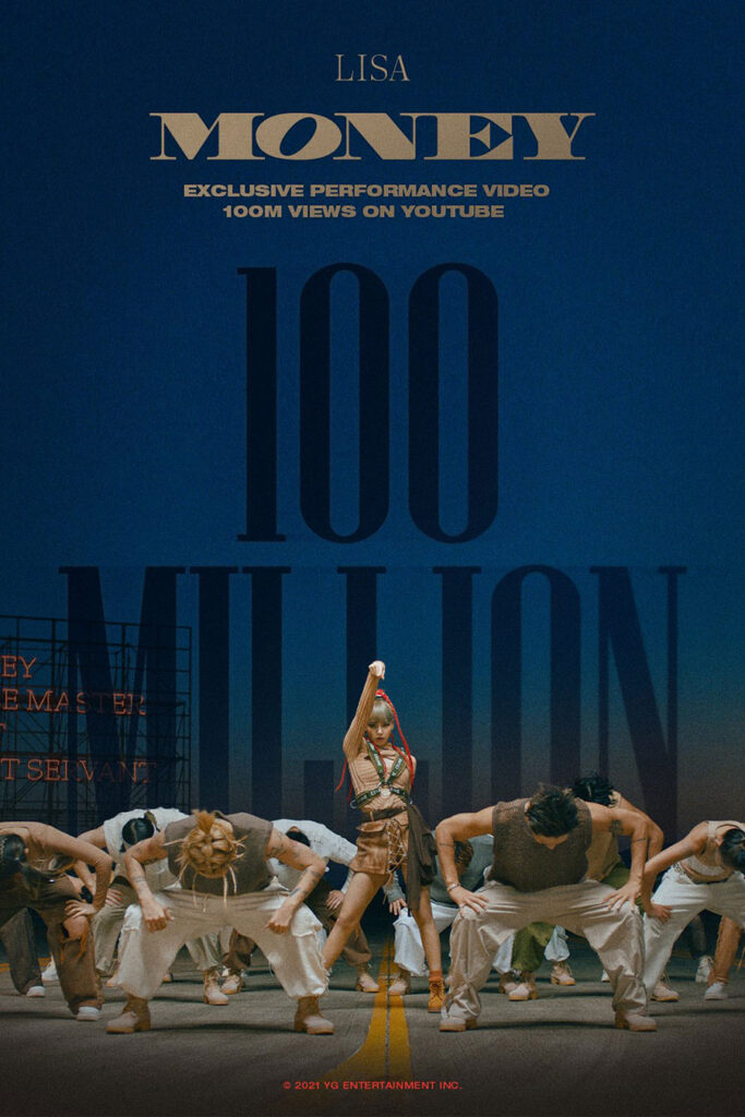 LISA’s “MONEY” Exclusive Performance Video Hits 100 Million Views on ...