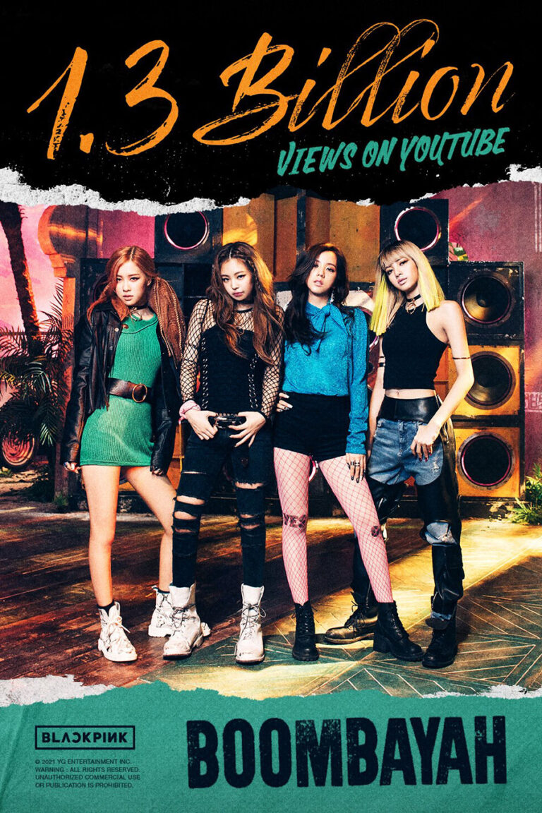 BLACKPINK’s “BOOMBAYAH” M/V Hits 1.3 Billion Views on YouTube ...