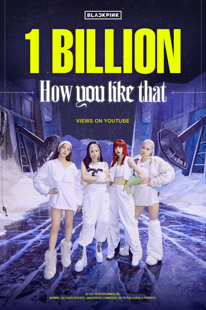 BLACKPINK’s “How You Like That” M/V Hits 1 Billion Views on YouTube ...