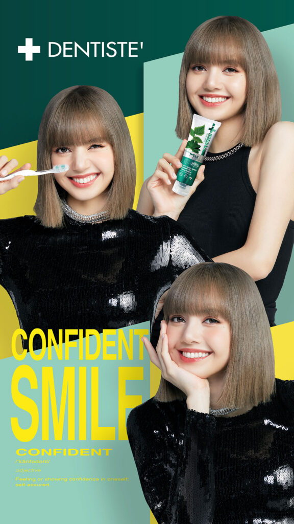 LISA x DENTISTE’ “Confident Smile” – BLACKPINK CAFÉ