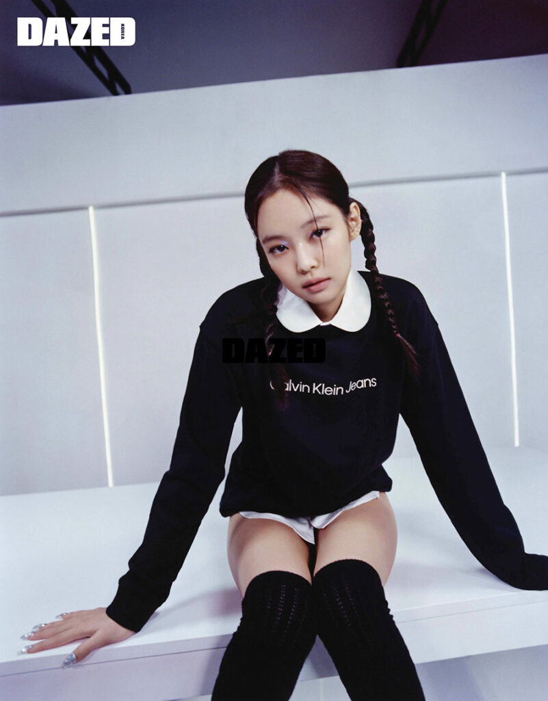 JENNIE x Calvin Klein for DAZED Korea 2021 Holiday Edition – BLACKPINK CAFÉ