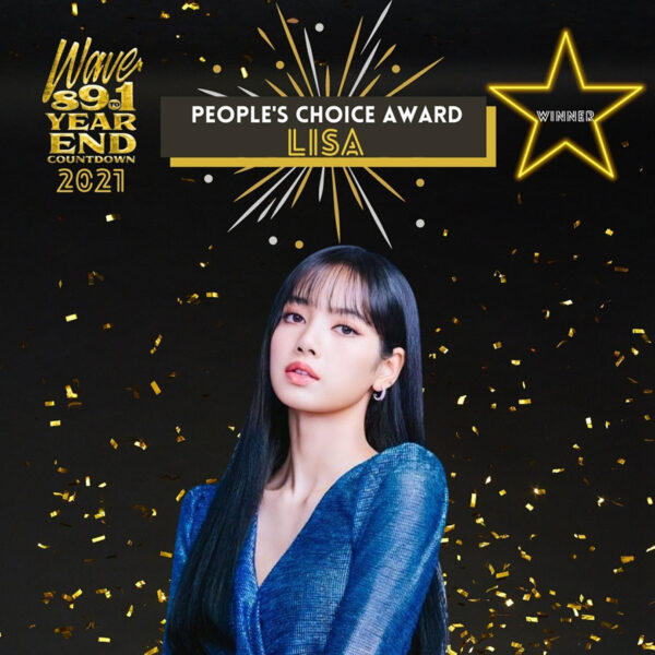 LISA Wins the “People’s Choice Award” at the 2021 Wave 89.1 Year End ...