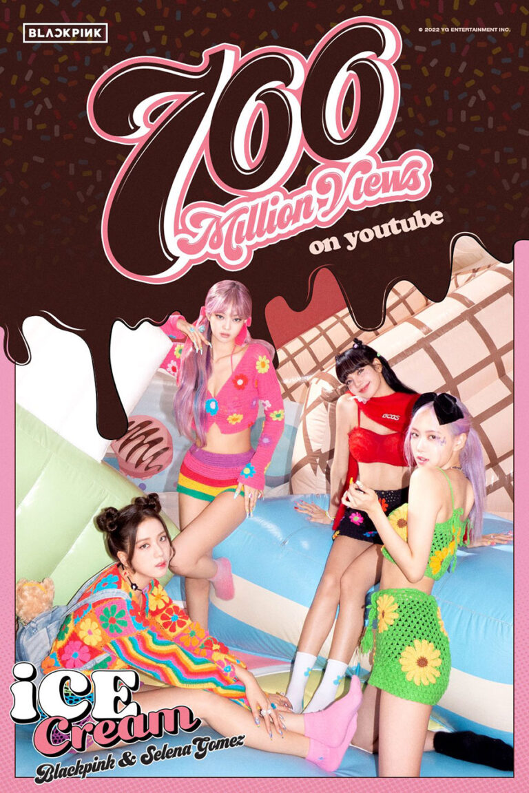 BLACKPINK & Selena Gomez’ “Ice Cream” M/V Hits 700 Million Views on ...