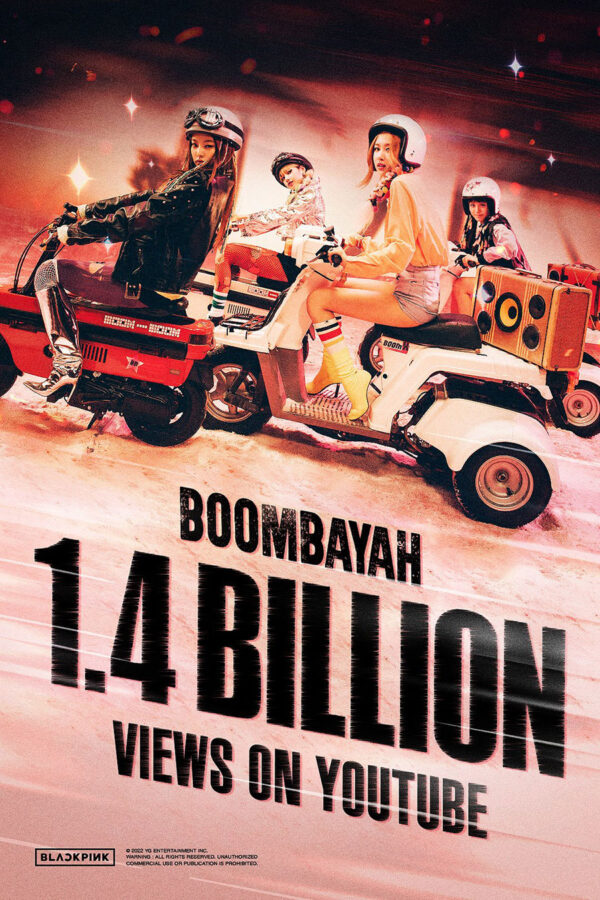 BLACKPINK’s “BOOMBAYAH” M/V Hits 1.4 Billion Views on YouTube – BLACKPINK CAFÉ