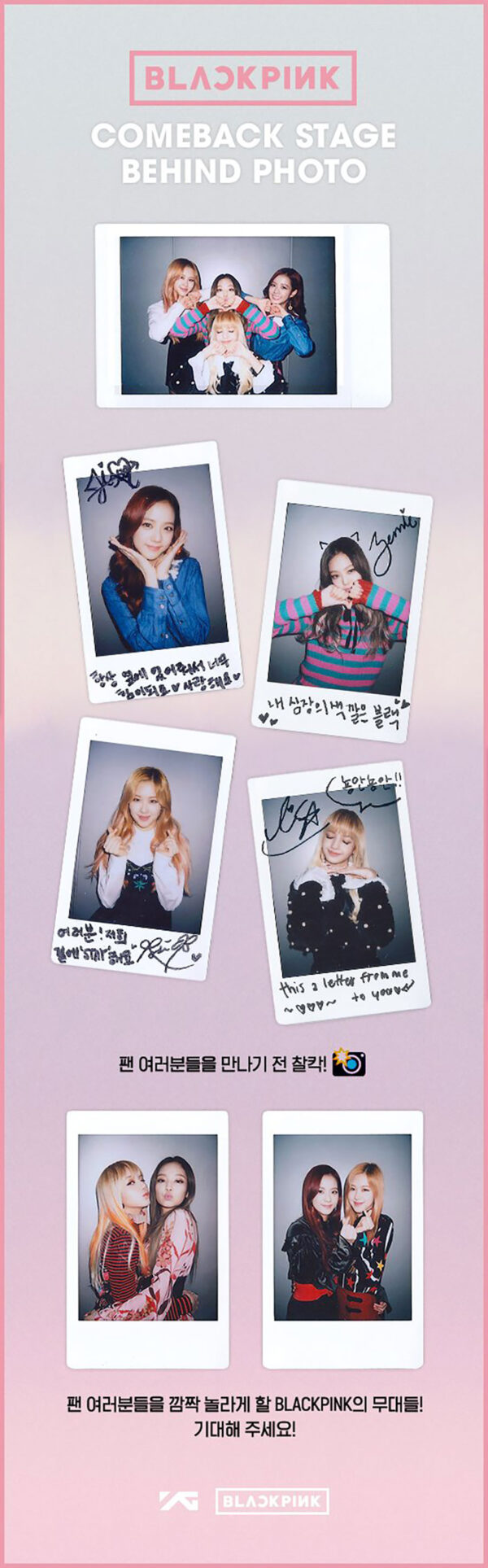 Staff Report: BLACKPINK Comeback Stage Behind Photo – BLACKPINK CAFÉ