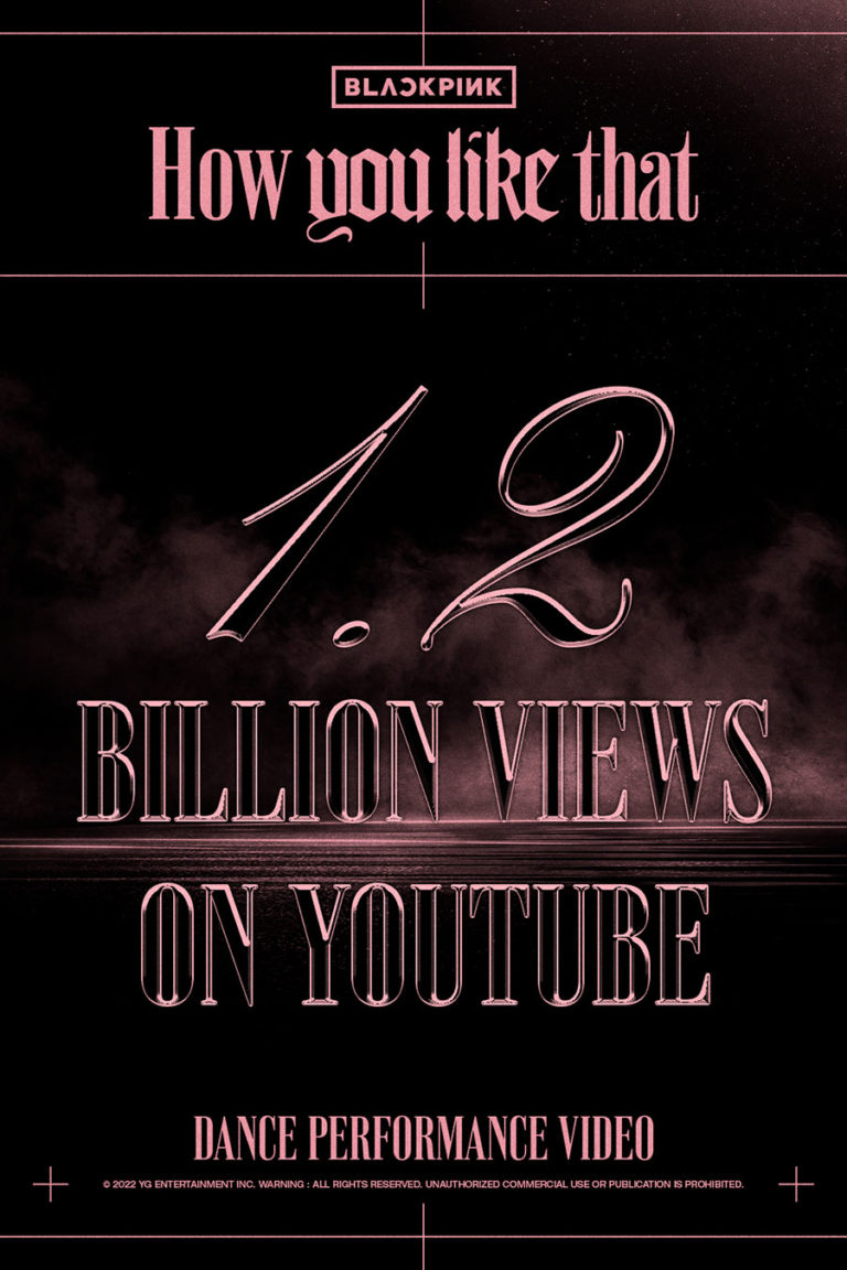 BLACKPINK’s “How You Like That” Dance Performance Video Hits 1.2 ...