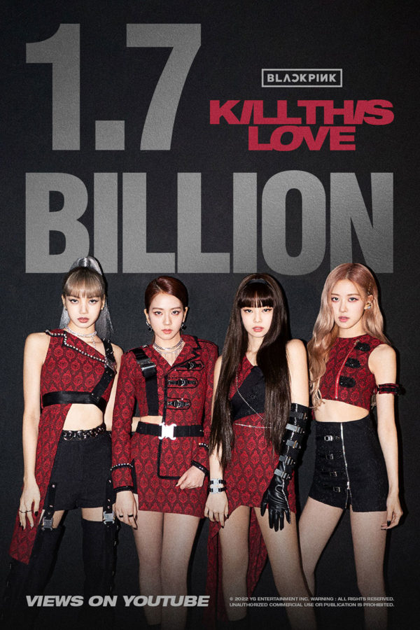 Blackpink S Kill This Love M V Hits 1 7 Billion Views On Youtube