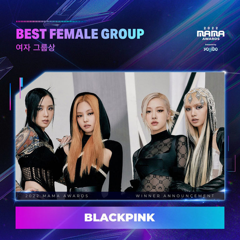 BLACKPINK Wins “Best Female Group” & “Best Music Video” at the 2022 ...