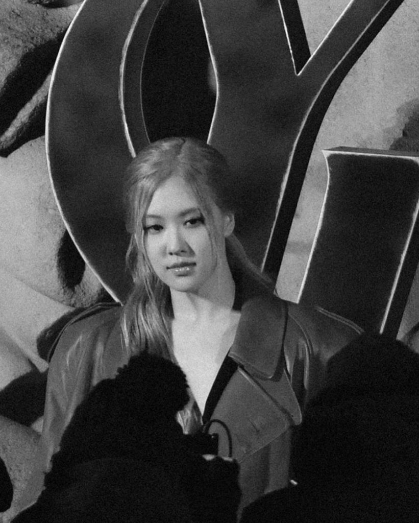 ROSÉ at the Yves Saint Laurent FW23 Show in Paris – BLACKPINK CAFÉ