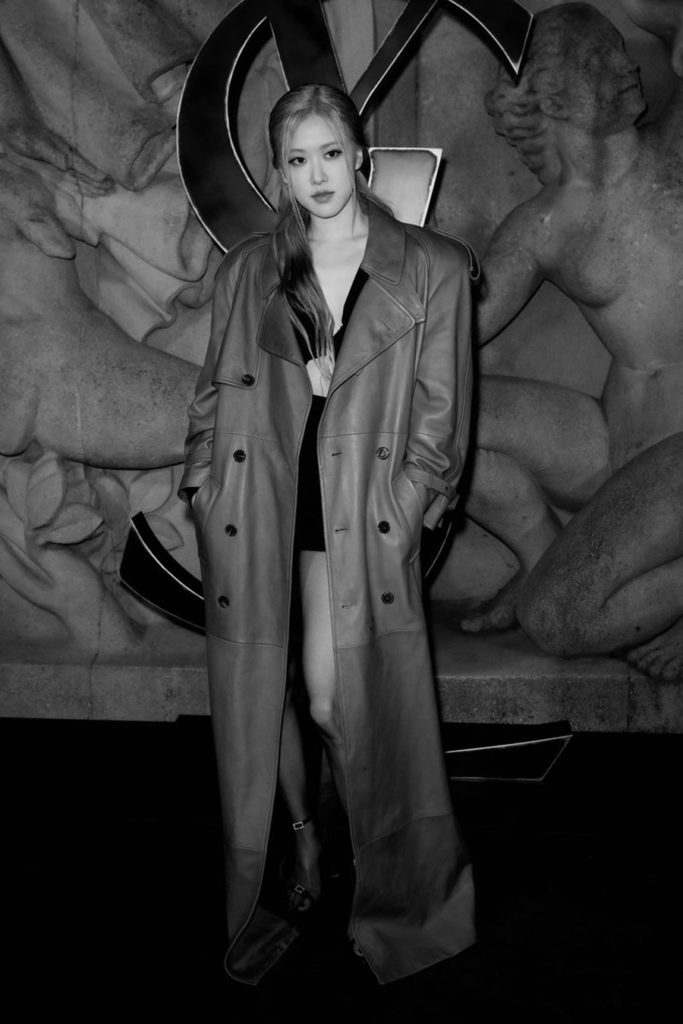 ROSÉ at the Yves Saint Laurent FW23 Show in Paris – BLACKPINK CAFÉ