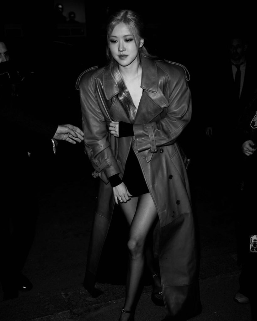 ROSÉ at the Yves Saint Laurent FW23 Show in Paris – BLACKPINK CAFÉ