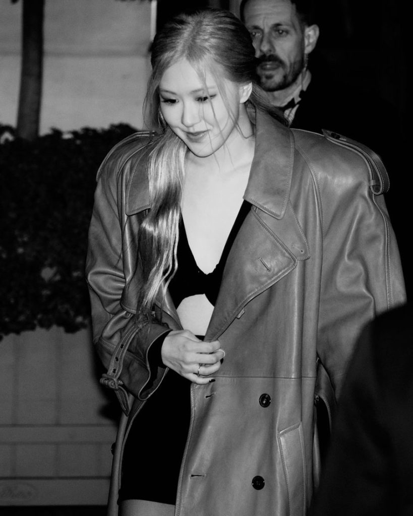 ROSÉ at the Yves Saint Laurent FW23 Show in Paris – BLACKPINK CAFÉ