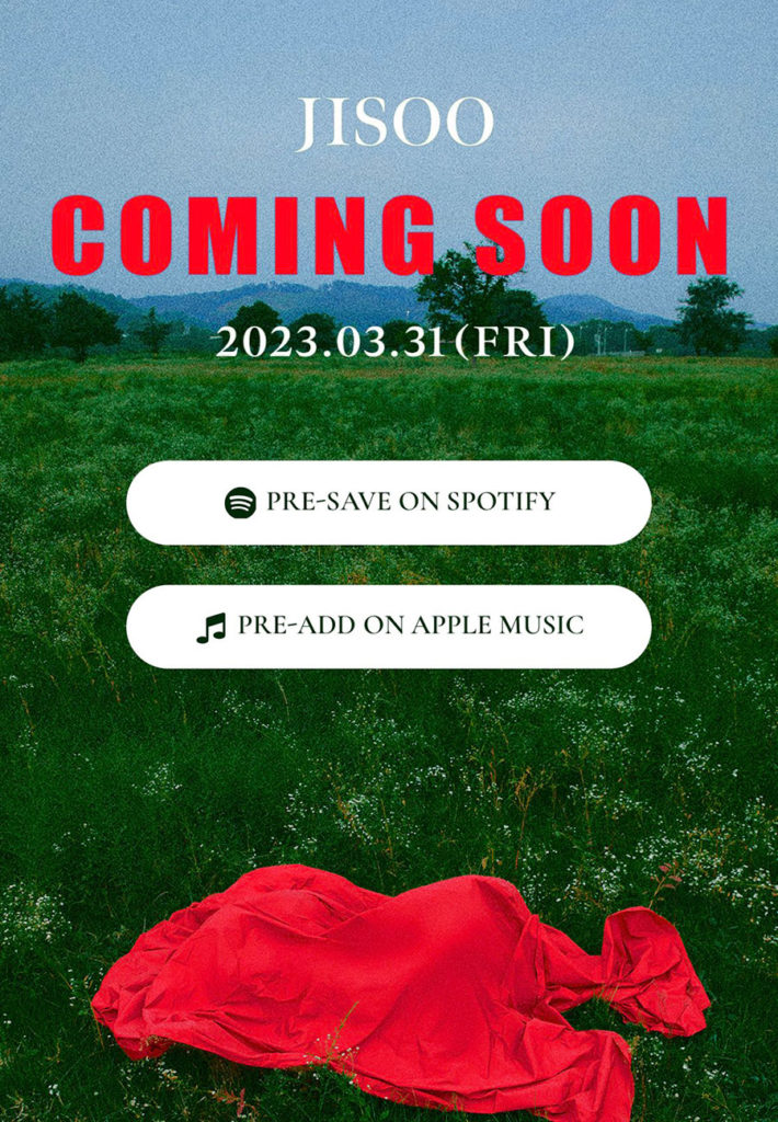 JISOO’s “ME” is Now Available for Pre-Save on Spotify & Apple Music ...