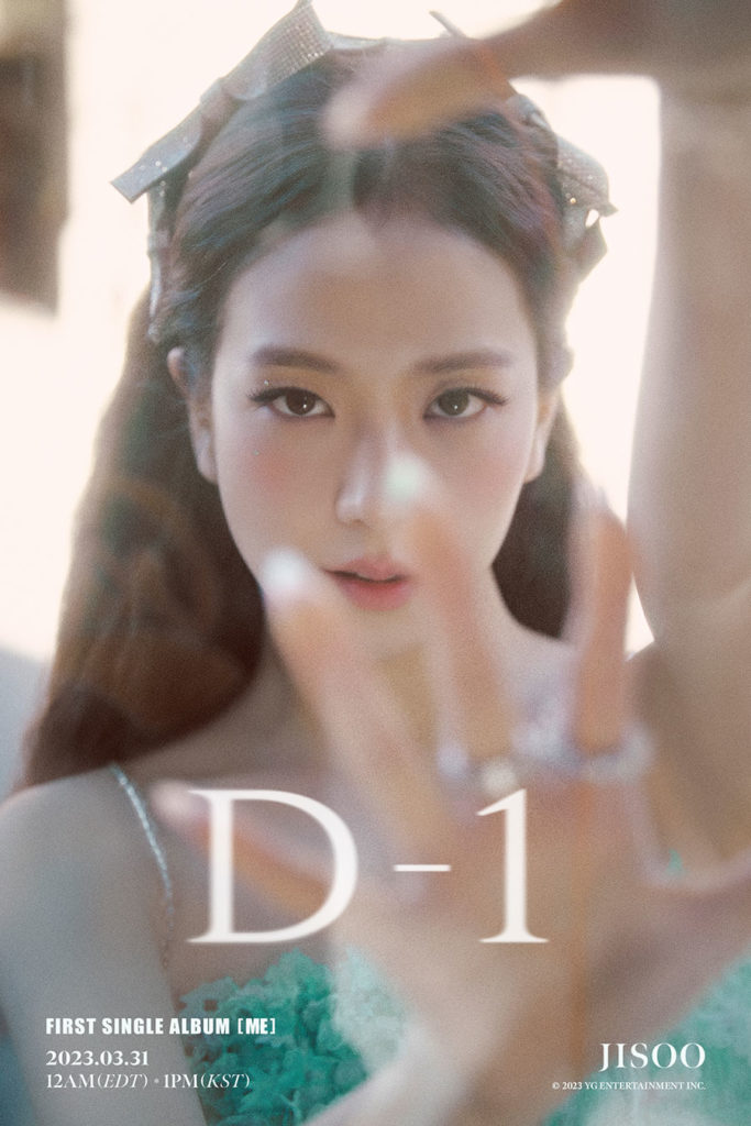 JISOO First Single Album “ME” D-1 Poster – BLACKPINK CAFÉ