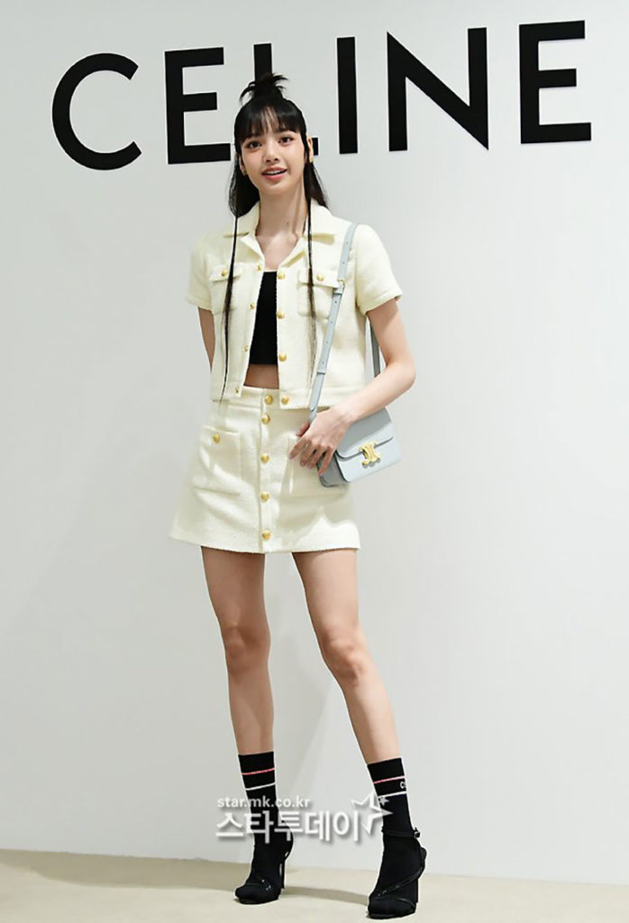 LISA at the CELINE Pop-Up Store in Seoul – BLACKPINK CAFÉ