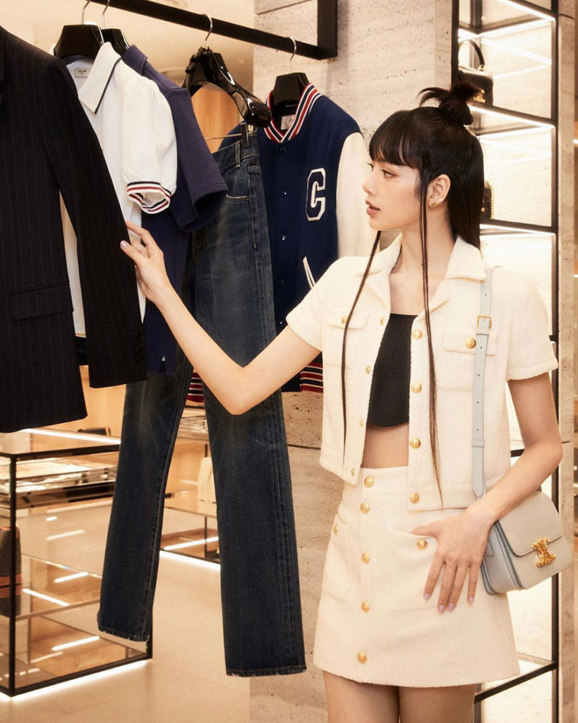 LISA at the CELINE Pop-Up Store in Seoul – BLACKPINK CAFÉ