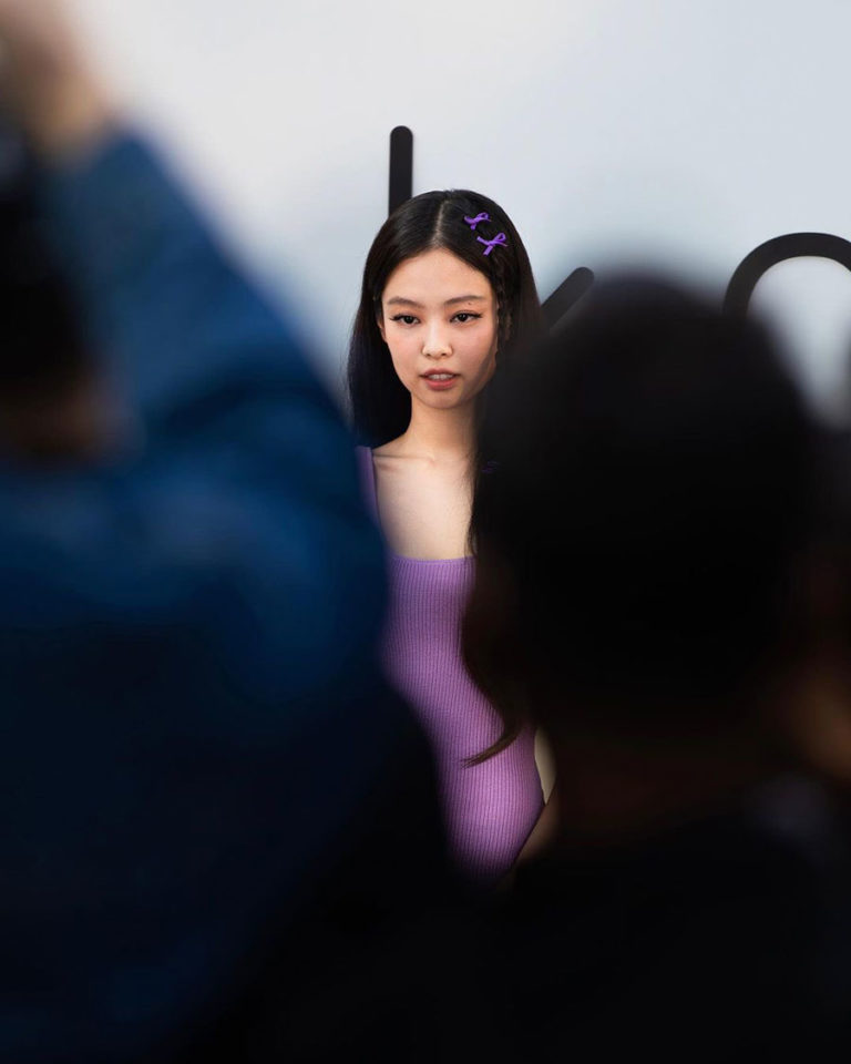 JENNIE at the “JENNIE for Calvin Klein” Pop-Up Store in Seoul ...