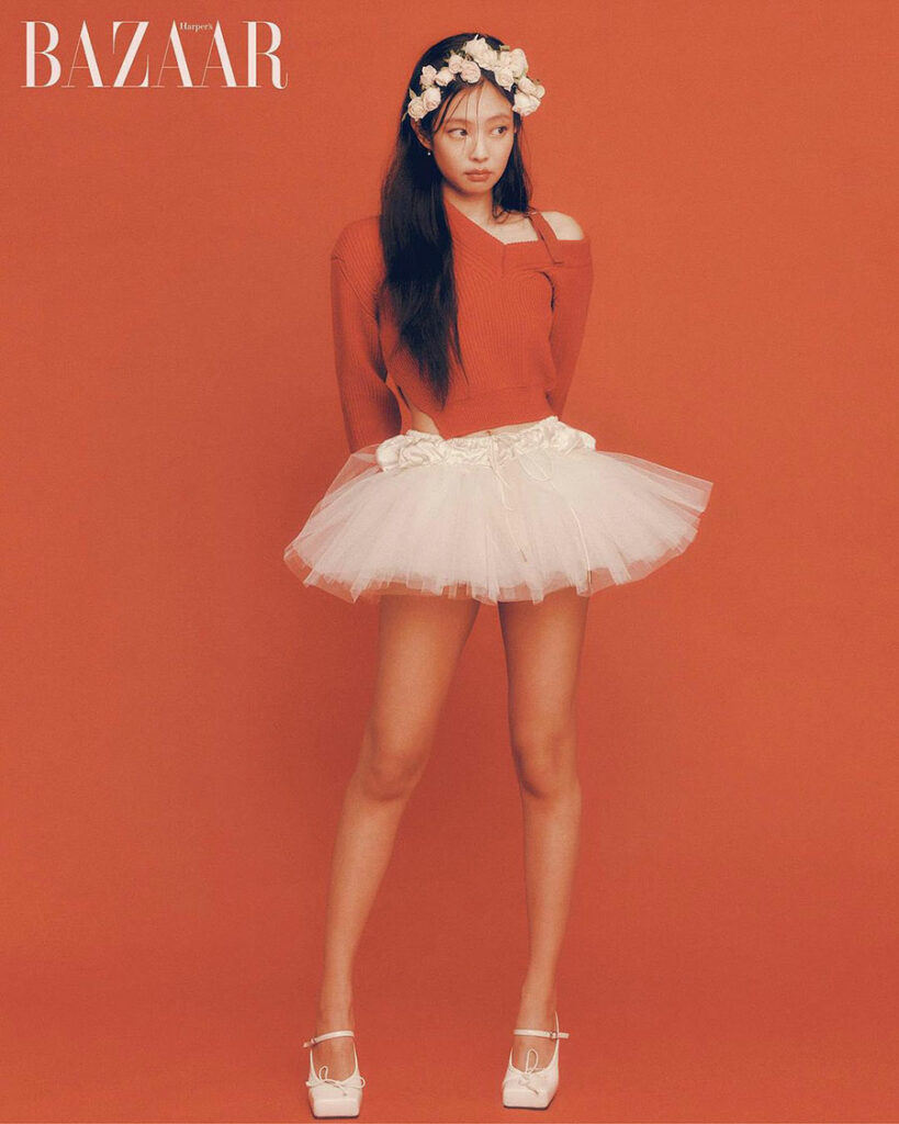 JENNIE x Jacquemus for Harper’s Bazaar Korea October 2023 – BLACKPINK CAFÉ