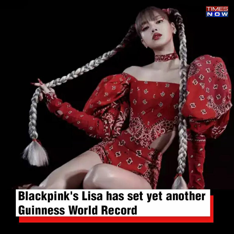 LISA Sets 8th Guinness World Record as Money Surpasses 1 Billion ...