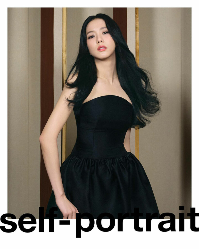 JISOO x Self-Portrait “Pre-Fall” – BLACKPINK CAFÉ