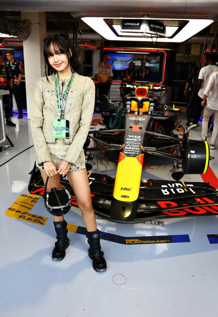 LISA at the F1 Miami Grand Prix – BLACKPINK CAFÉ