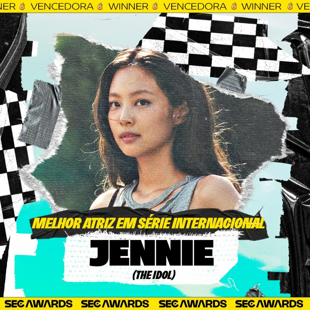 JENNIE Wins “Best Actress in an International Series” at the 2024 SEC ...