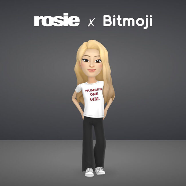 ROSÉ x Snapchat “Bitmoji Collection” – BLACKPINK CAFÉ
