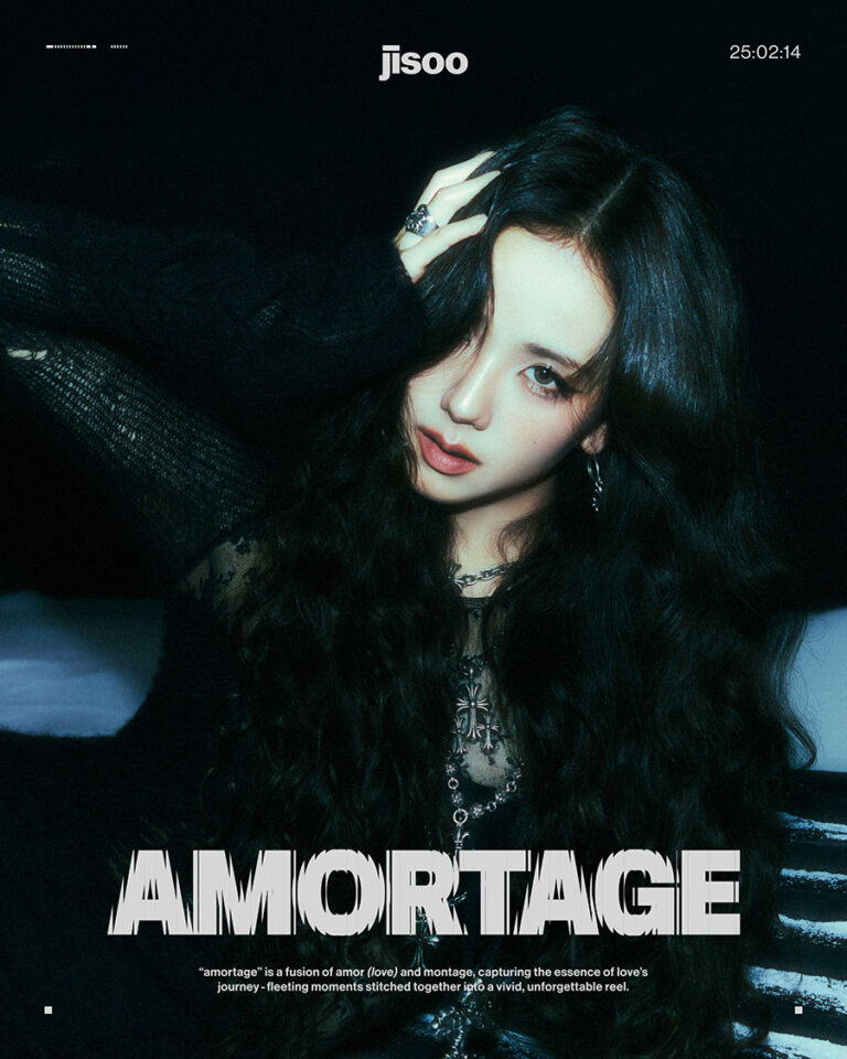 JISOO “AMORTAGE” Black Cover – BLACKPINK CAFÉ