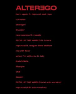 LISA “ALTER EGO” Track List – BLACKPINK CAFÉ