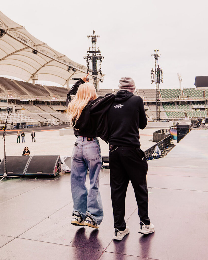 ROSÉ at the Coldplay “Music of the Spheres World Tour” in Seoul ...