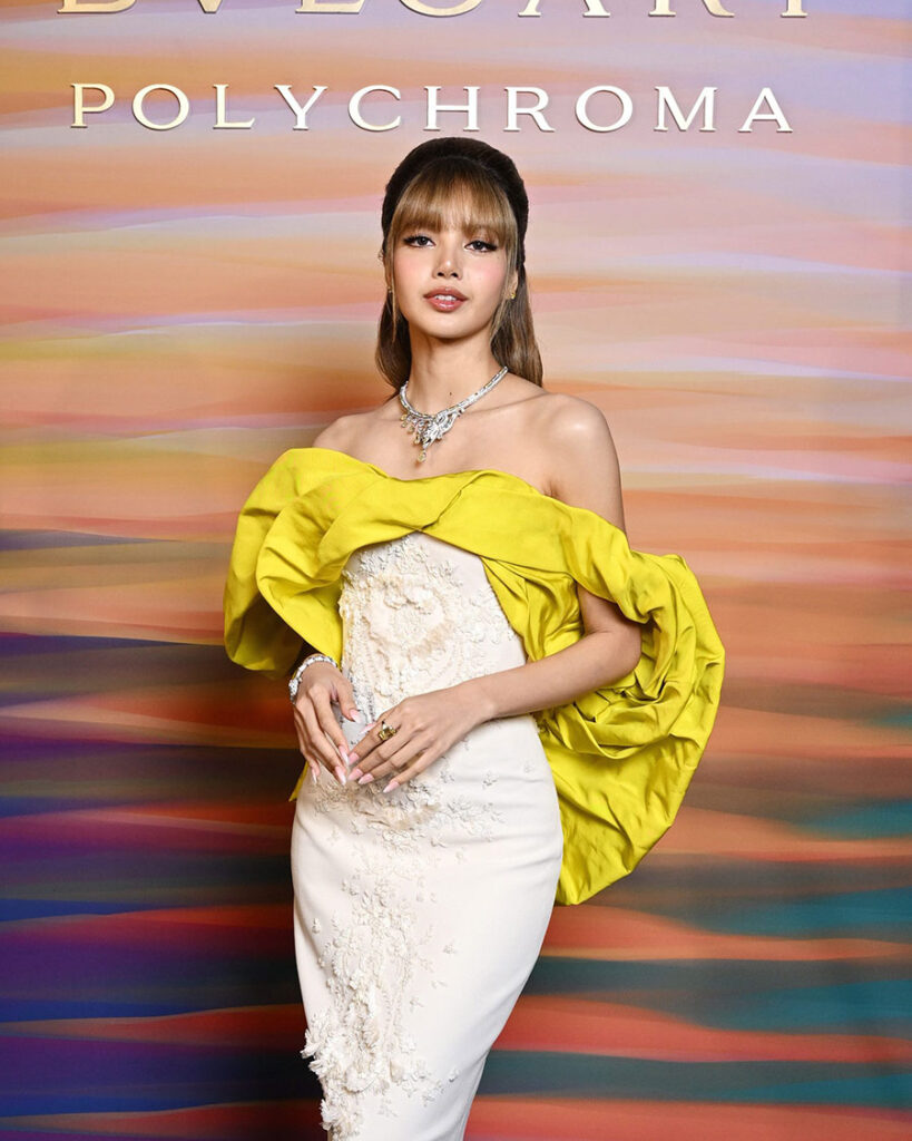 LISA at the BVLGARI “Polychroma” Event in Italy – BLACKPINK CAFÉ