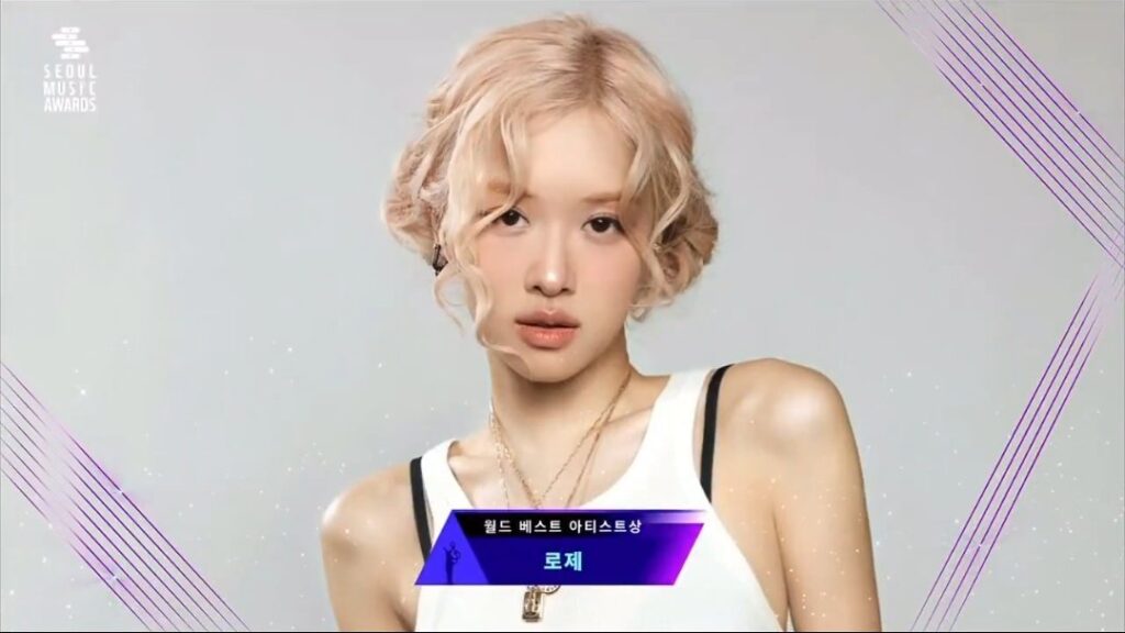 ROSÉ Wins “World Best Artist” and “Bonsang” at the 2025 Seoul Music ...