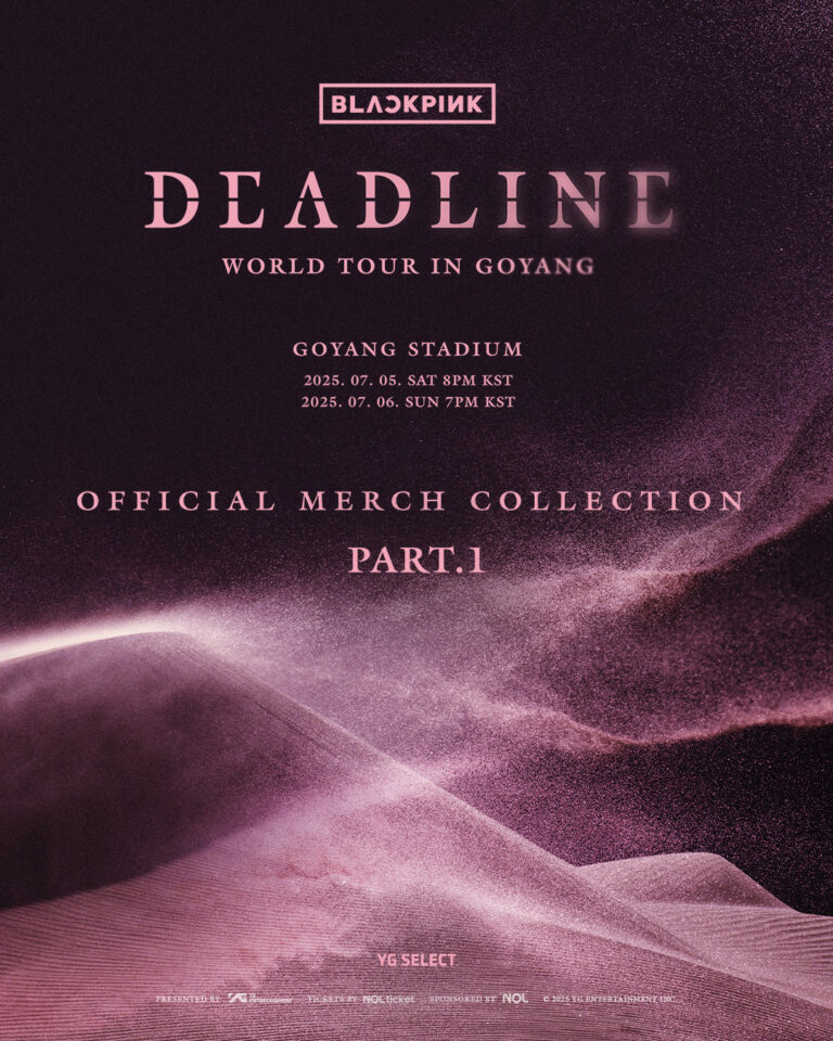 BLACKPINK WORLD TOUR “DEADLINE” Official Merch Collection Part.1 ...