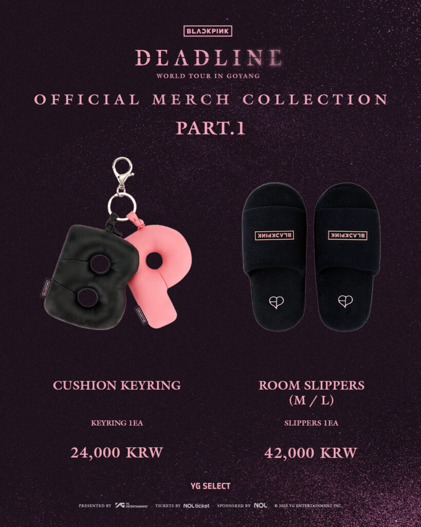 BLACKPINK WORLD TOUR “DEADLINE” Official Merch Collection Part.1 – BLACKPINK CAFÉ