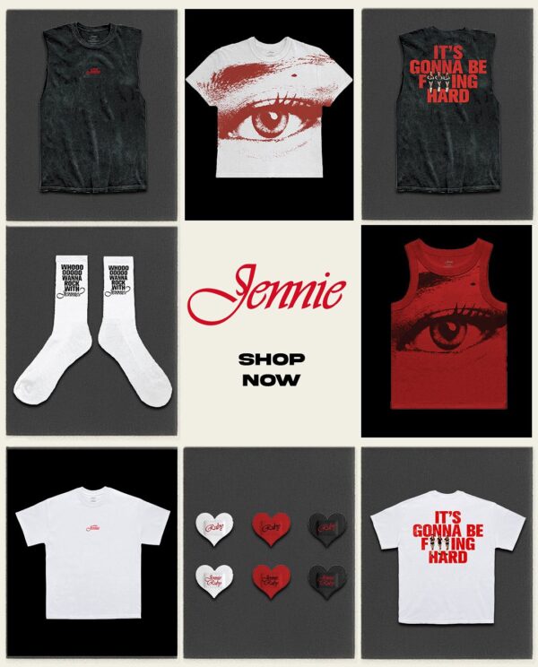 JENNIE “RUBY” Summer Merch – BLACKPINK CAFÉ