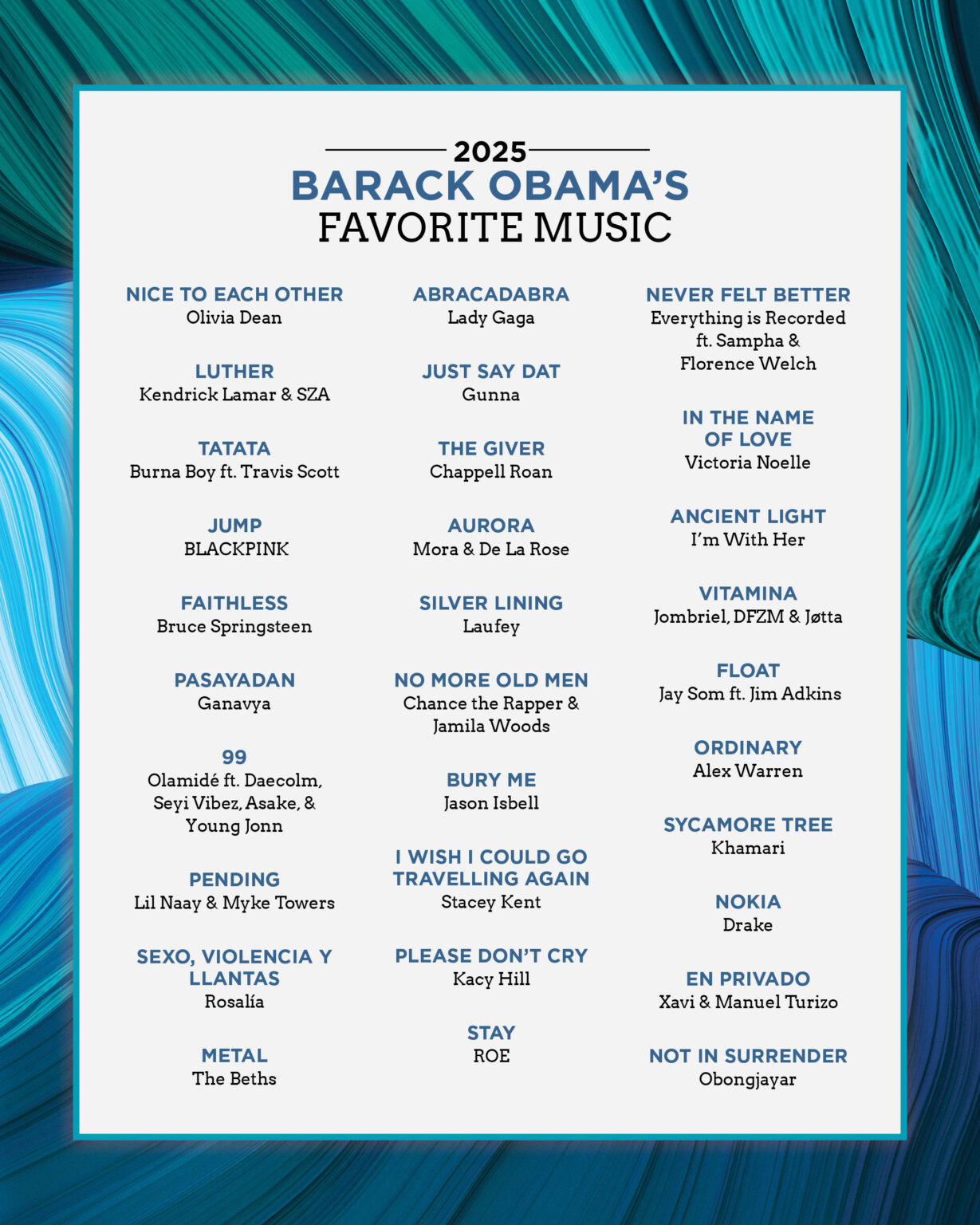 Barack Obama Includes BLACKPINK’s “JUMP” Among His Favorite Songs of ...