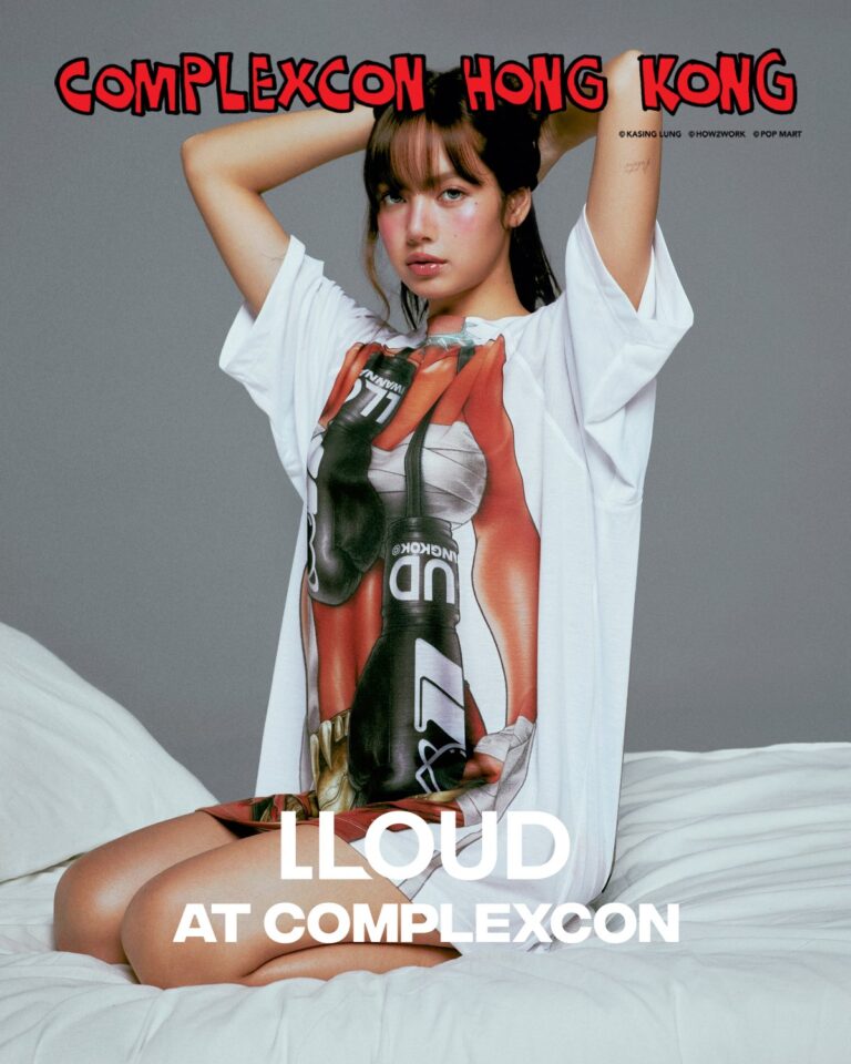 LISA LLOUD at ComplexCon HongKong – BLACKPINK CAFÉ